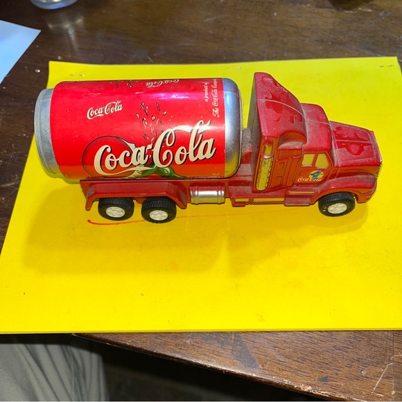 Coca Cola | Toys | Toy Coca Cola Tanker Truck Toy With Coke Can Tanker ...
